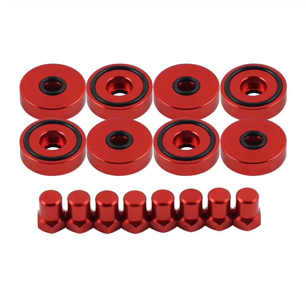 BEVINSEE Engine Valve Cover Washer Seal Nuts Kit for Honda Acura B ...