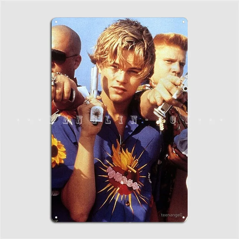 DHgate.com:90s Leonardo DiCaprio Romeo & Juliet Metal Plaque Poster ...