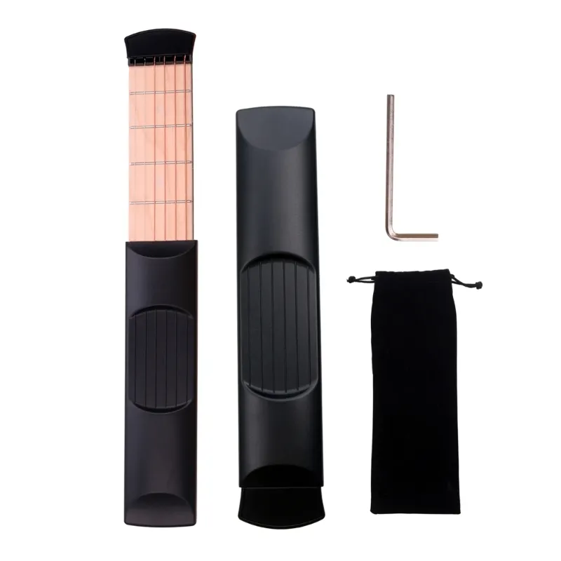 DHgate.com:Left-Handed Practice Guitar Neck for Beginners, 4 or 6 Fret ...