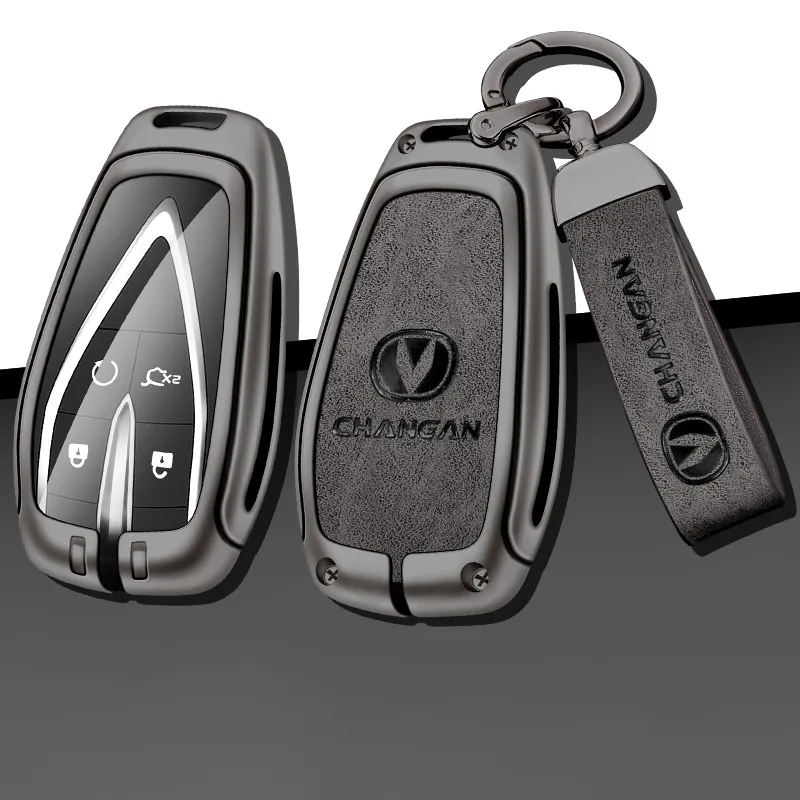 Zinc Alloy Car Key Case Cover for Changan Eado Unit CS35plus CS55plus ...
