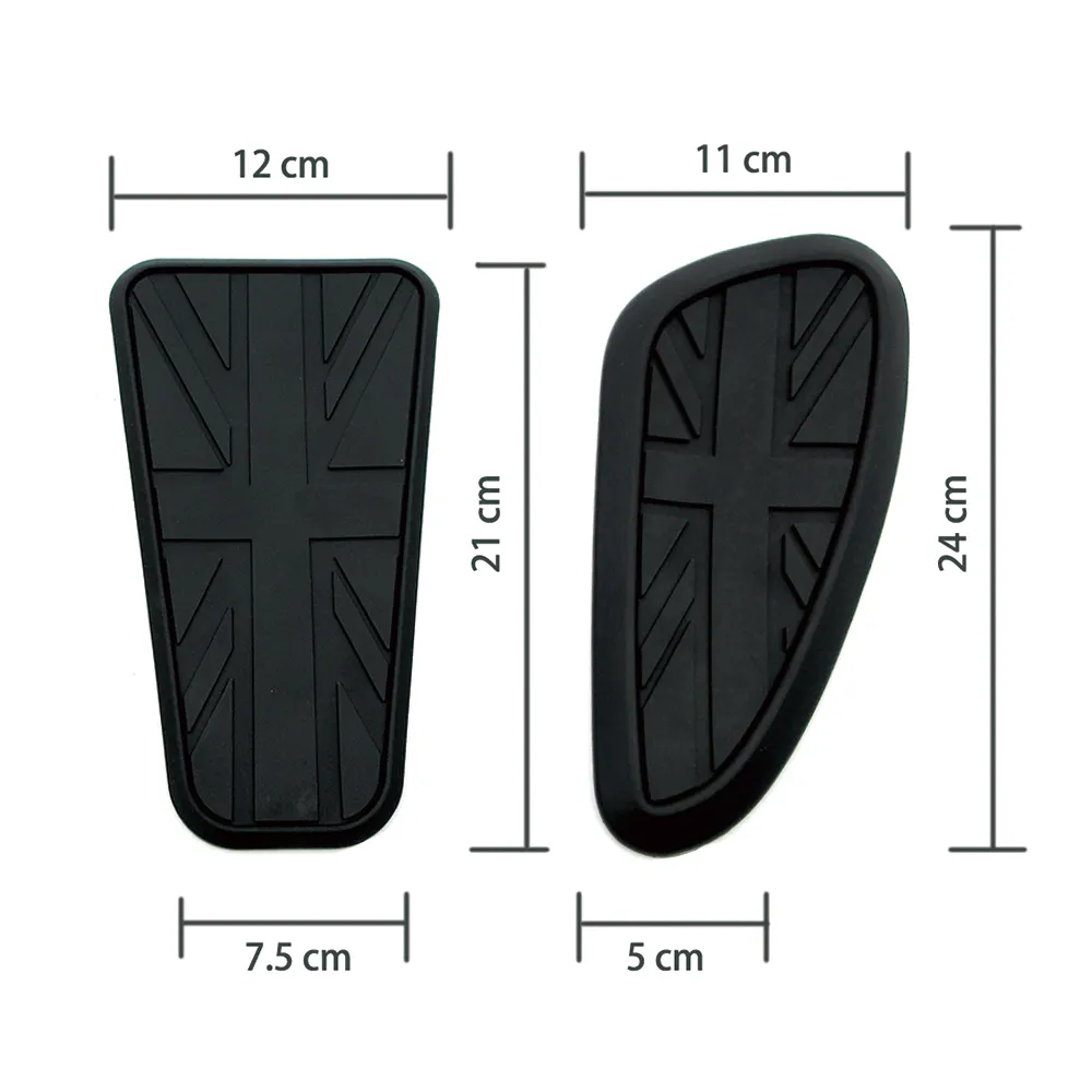 Motor Retro Cafe Racer Gas Fuel Tank Sticker For Turimph Royal Enfield ...