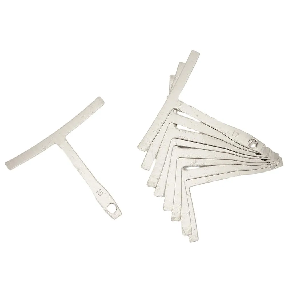 DHgate.com:9-Piece Guitar Neck Notched Straight Edge Builder Measure ...