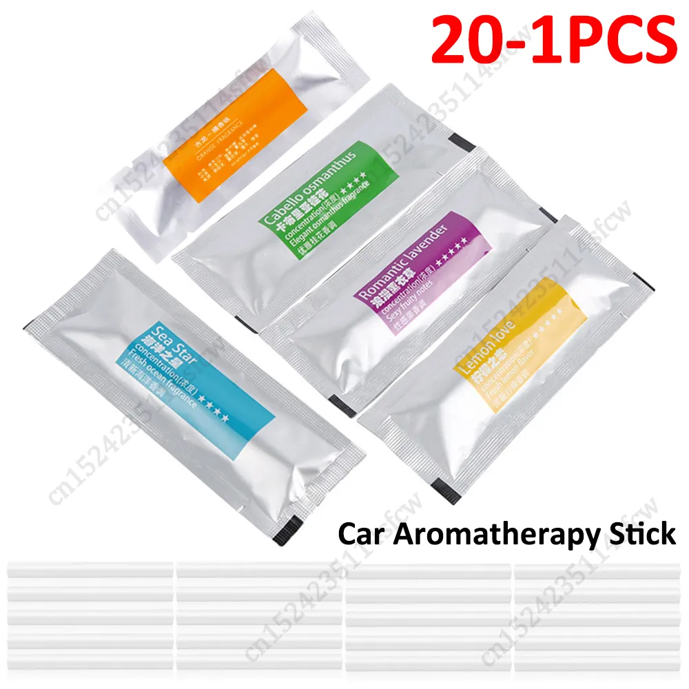 Car Air Freshener Refill Solid Perfume Stick Replacement for Car Air ...