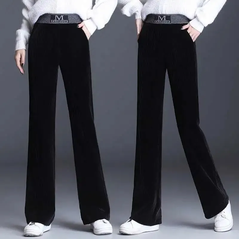 DHgate.com:Winter Cozy Corduroy Pants: Elegant Plus Velvet DHgate.com:Winter Cozy Corduroy Pants: Elegant Plus Velvet