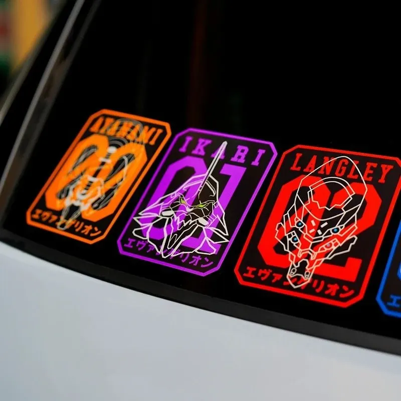 EVA EVANGELION Anime Car Stickers Reflective... From Ddmylucky, $24.99 ...