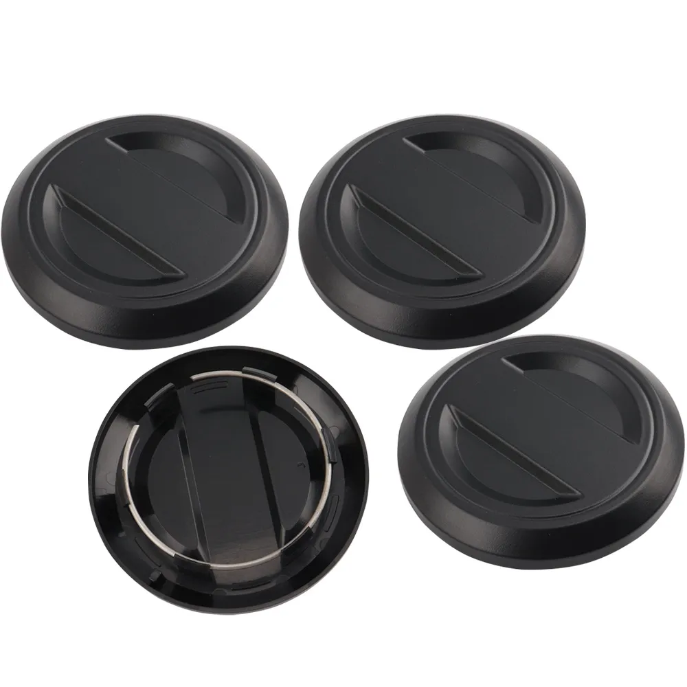 4-Pack Polaris RZR XP Turbo XP4 Ranger UTV Hub Center Caps, Black ...