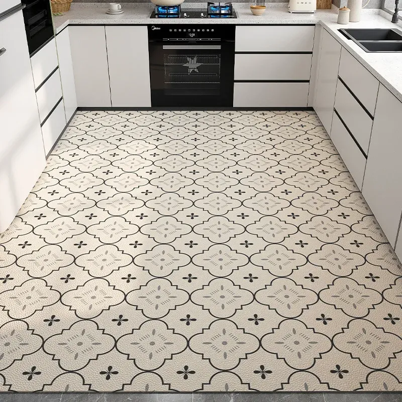 2024 Waterproof PVC Floor Mats: Non-Slip, Large Custom Carpet for Home ...
