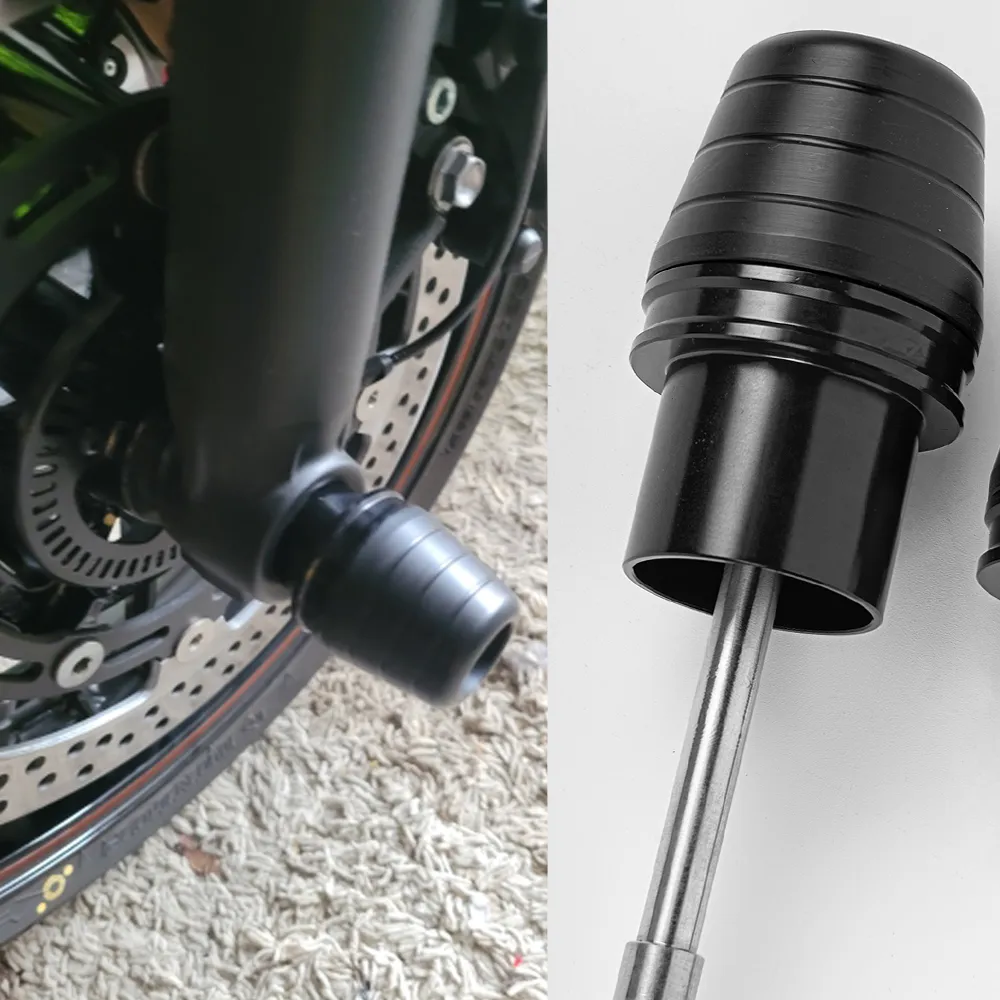 DHgate.com:Motorcycle Front Rear Axle Fork Slider Crash Pad Protector ...