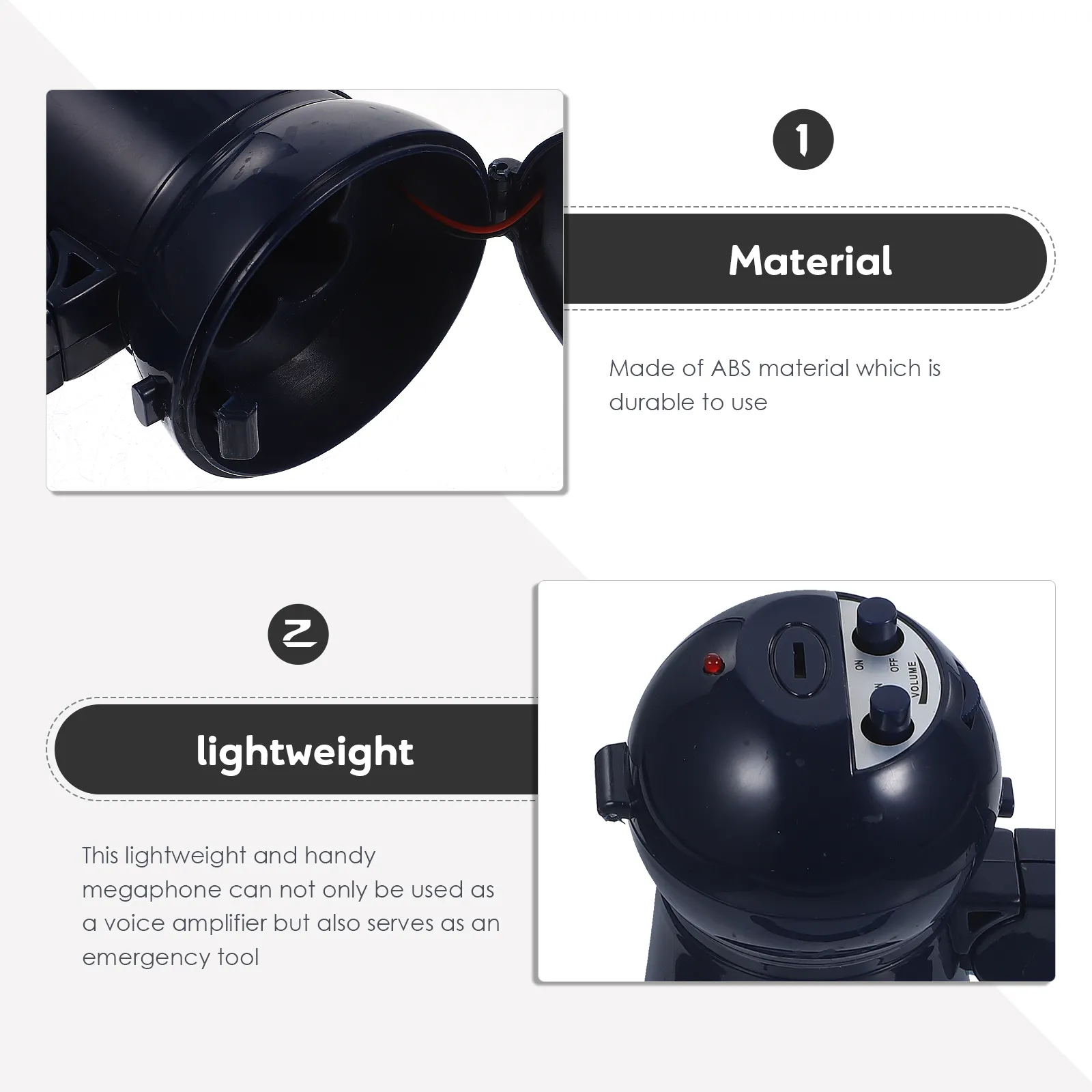 DHgate.com:Police Megaphone Toy for Kids, Realistic Sound Effects ...