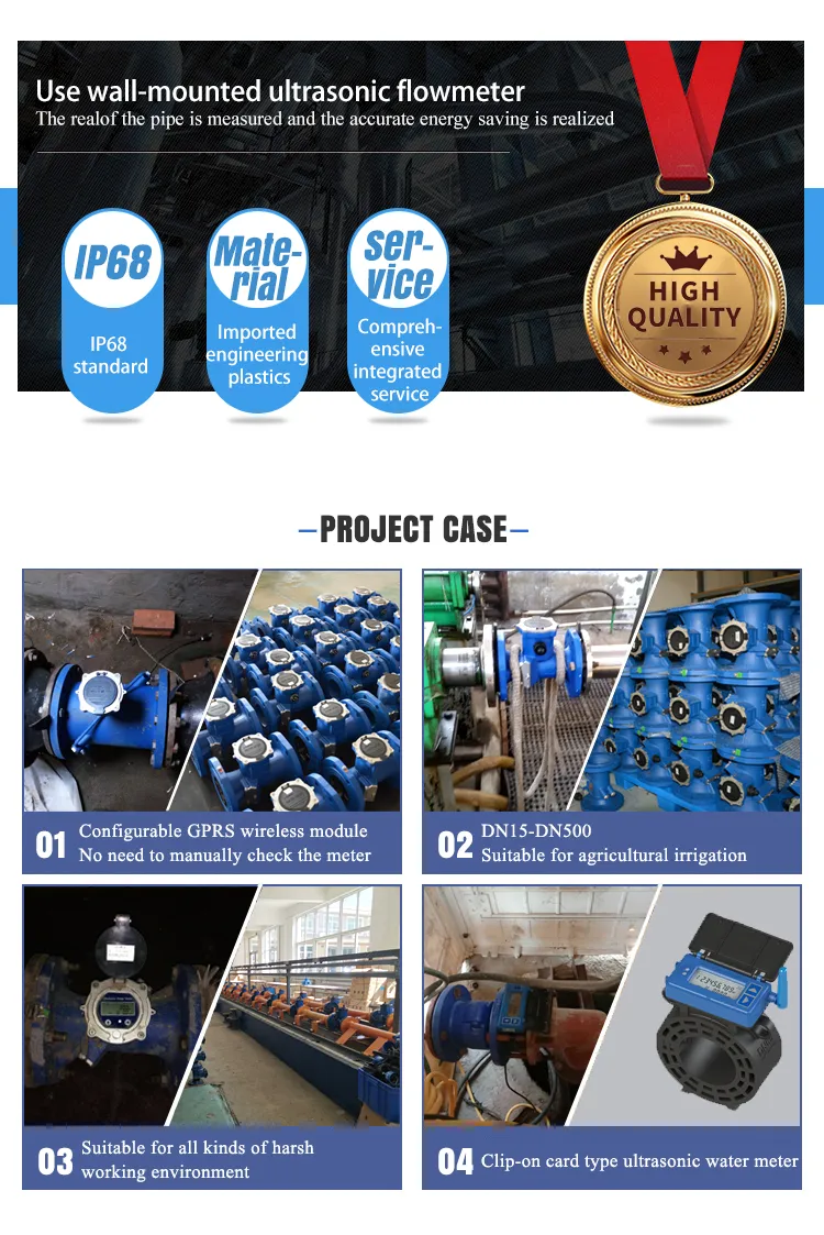 ZC T3 1 K DN100 DN125 DN150 Smart Ultrasonic Flowmeter Water Resource ...