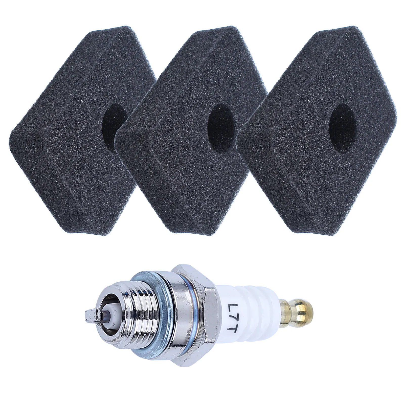 DHgate.com:3-Piece Air Filter & Spark Plug Set for Honda GX120/160/200 ...