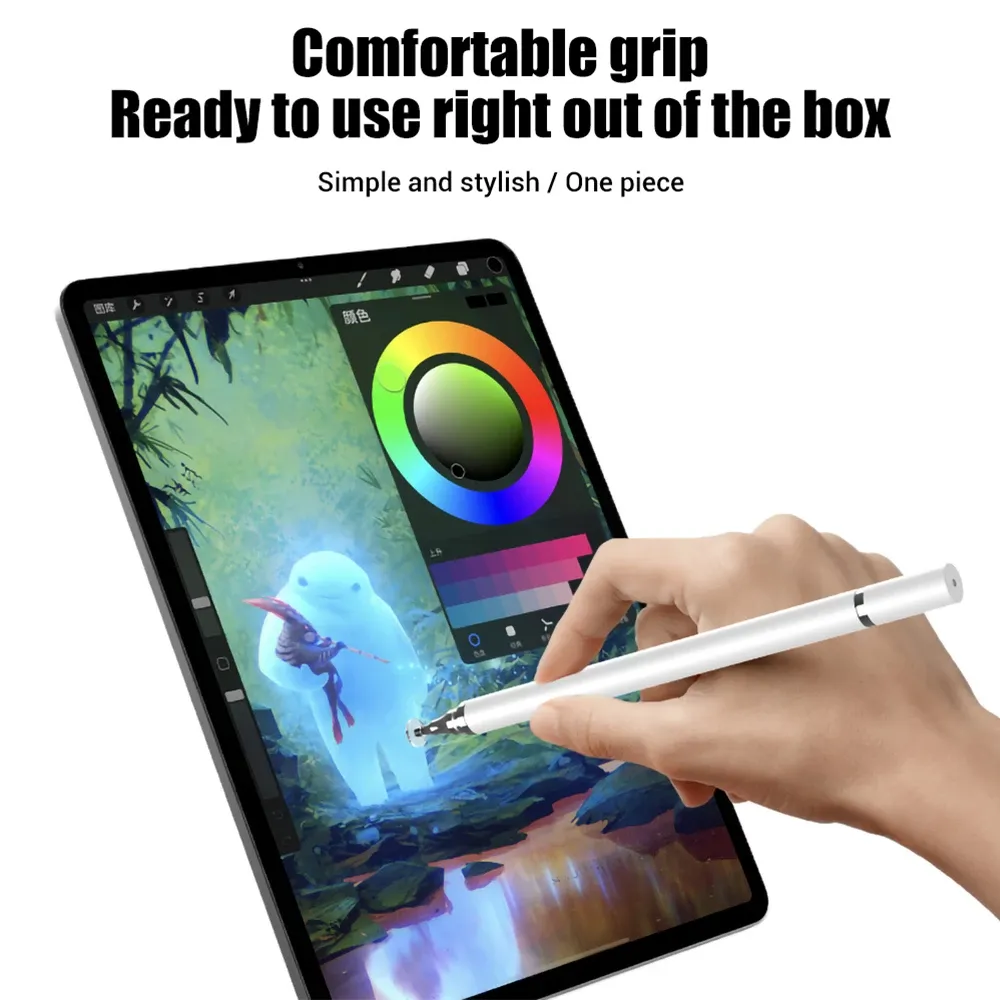 DHgate.com:2-in-1 Universal Capacitive Stylus Pens | Precision Drawing ...