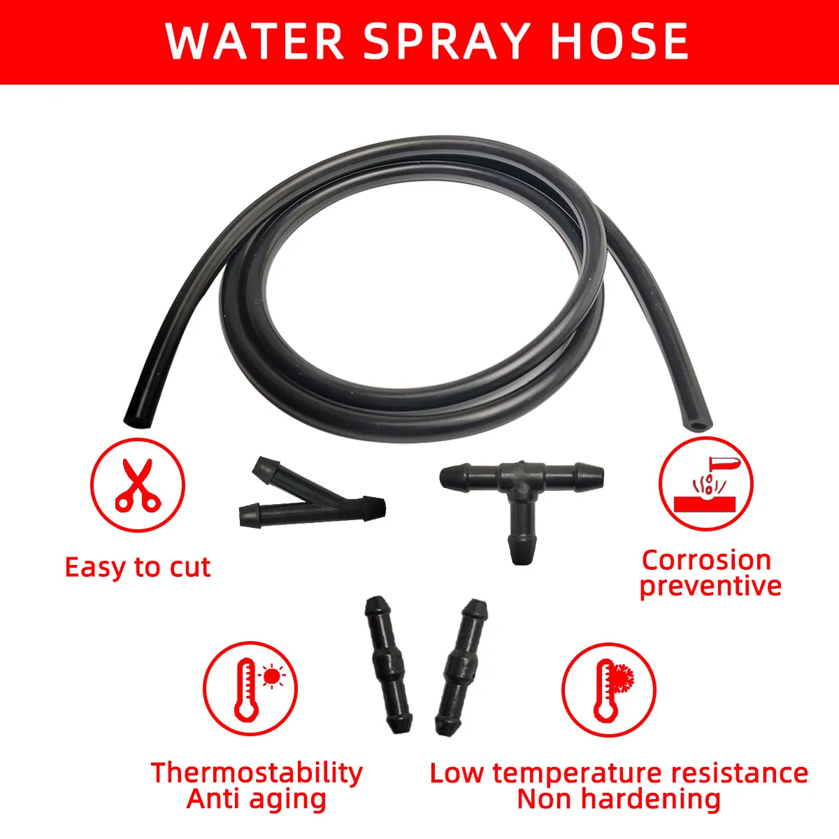 DHgate.com:2-Pack 1m/2m/3m Universal Windshield Washer Hose Kit ...