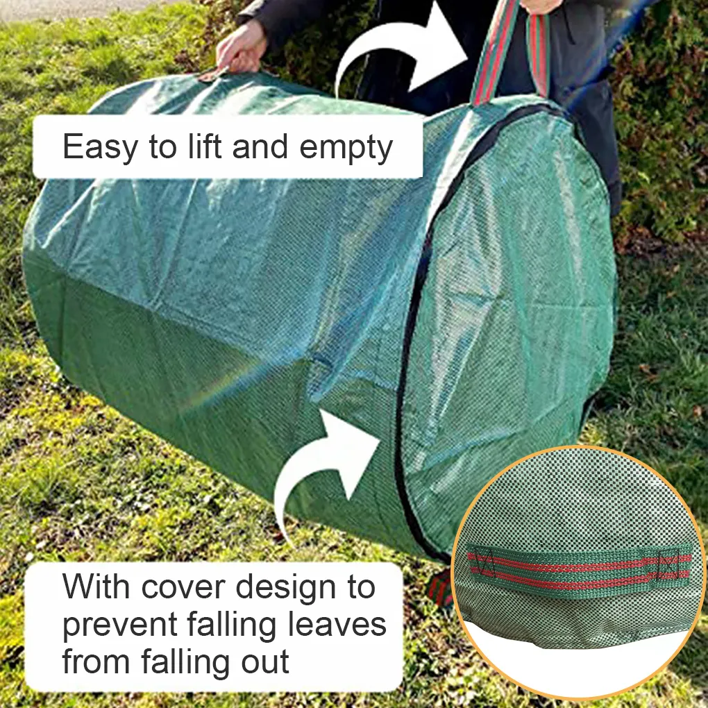 DHgate.com:32 Gallon Reusable Garden Waste Bag | Heavy-Duty Yard Debris ...
