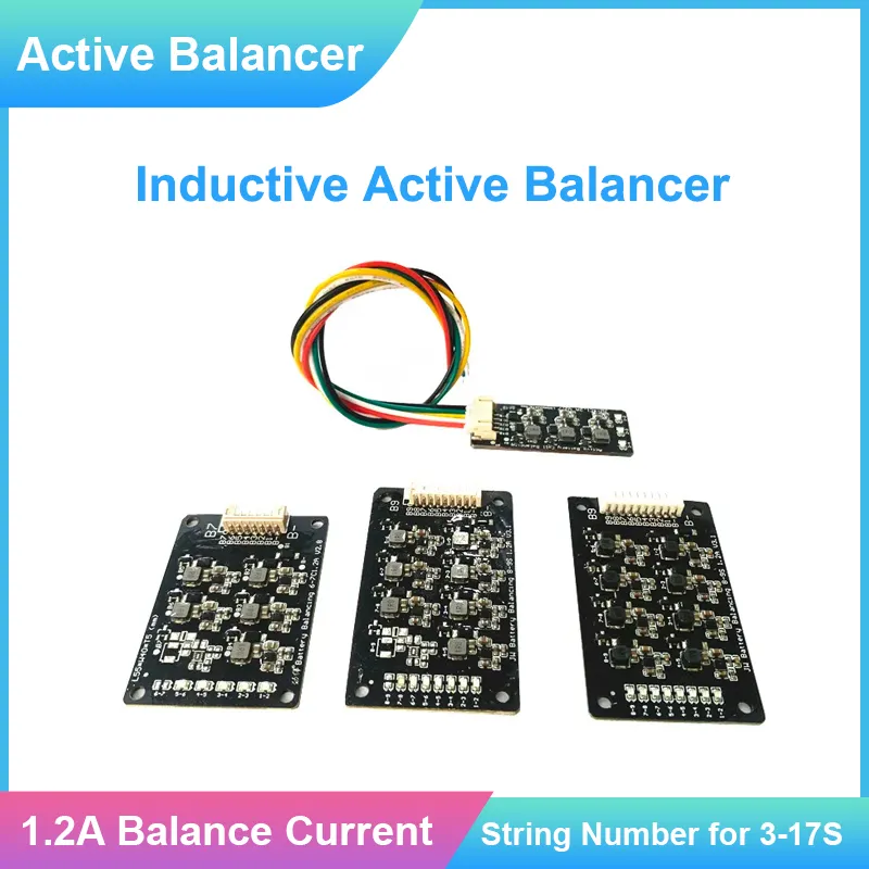 Active Balancer Lifepo4 Battery Equalizer 1.2A For 3S 17S Li Ion ...