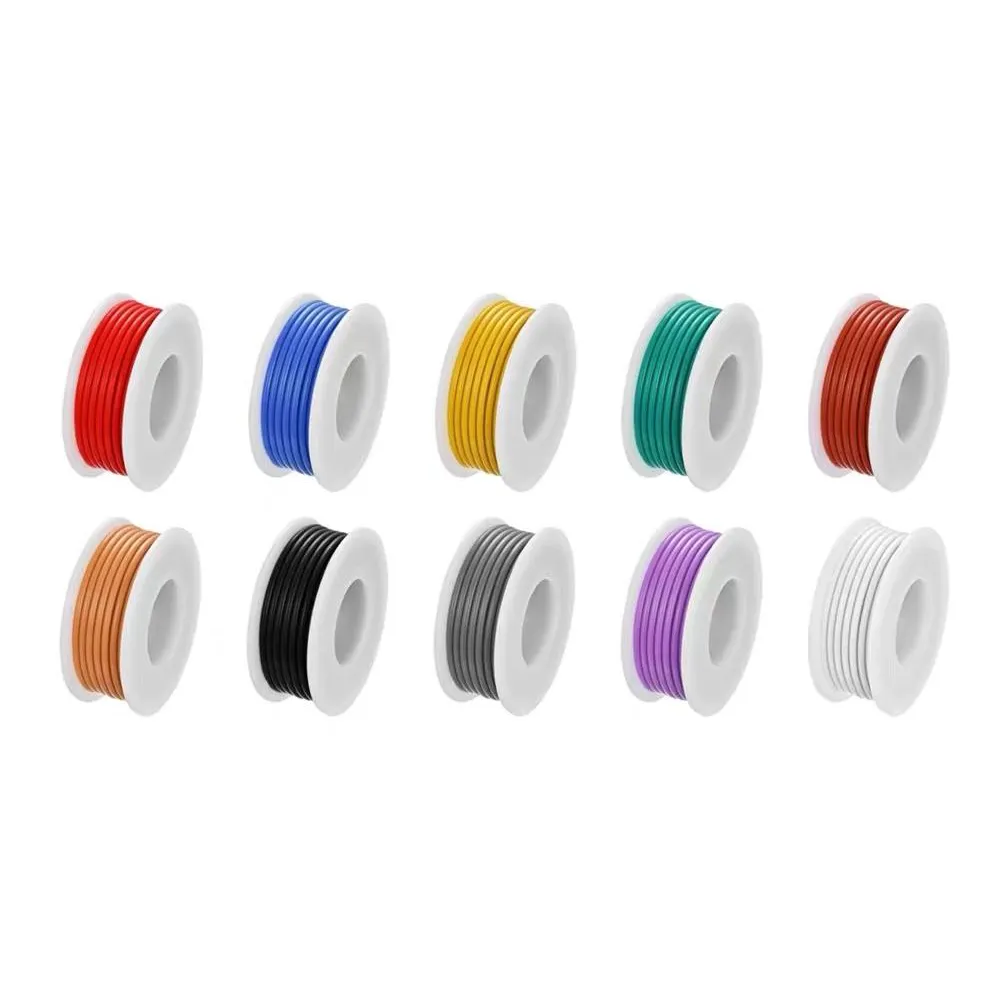 2024 AWG 16 Gauge Heat Resistant Silicone Electrical Wire Mix, 20m/Box ...