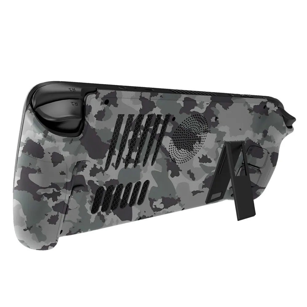 Replacement Back Shell Protective Case for Steam Deck Transparent Black ...