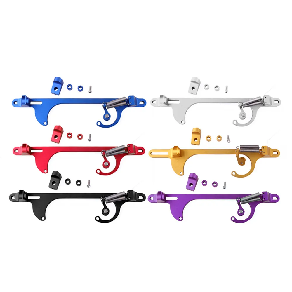4150 4160 Carburetor Bracket X AUTOHAUX Aluminum Throttle Cable Bracket ...