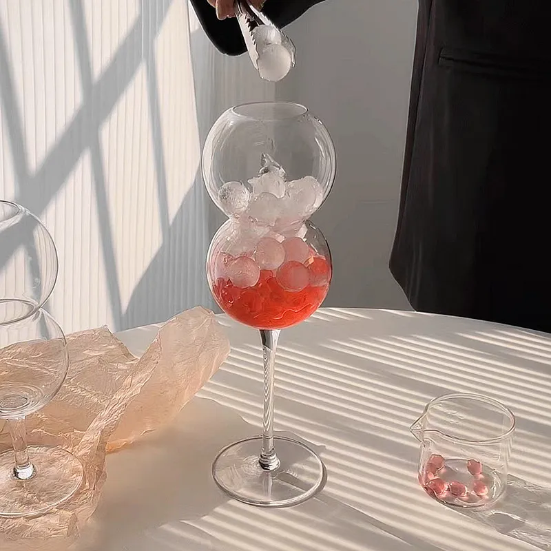 Exquisite Goblet Bubble Glass: Unique Water & Drinkware for Bars ...