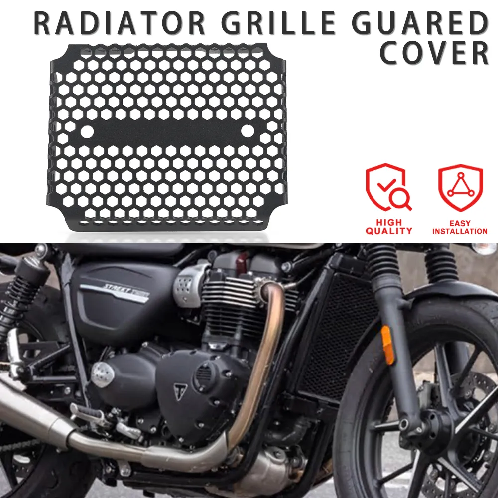 Motorcycle Grille Guard Radiator Protector Cover for Triumph Bonneville ...