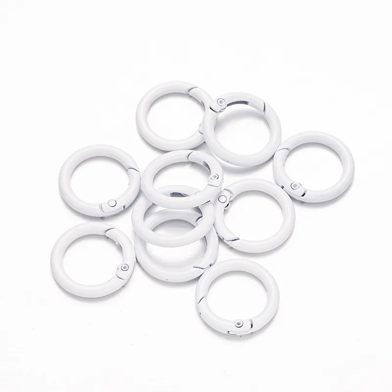 DHgate.com:5-Pack Durable Metal O Ring Spring Clasps for DIY Jewelry ...
