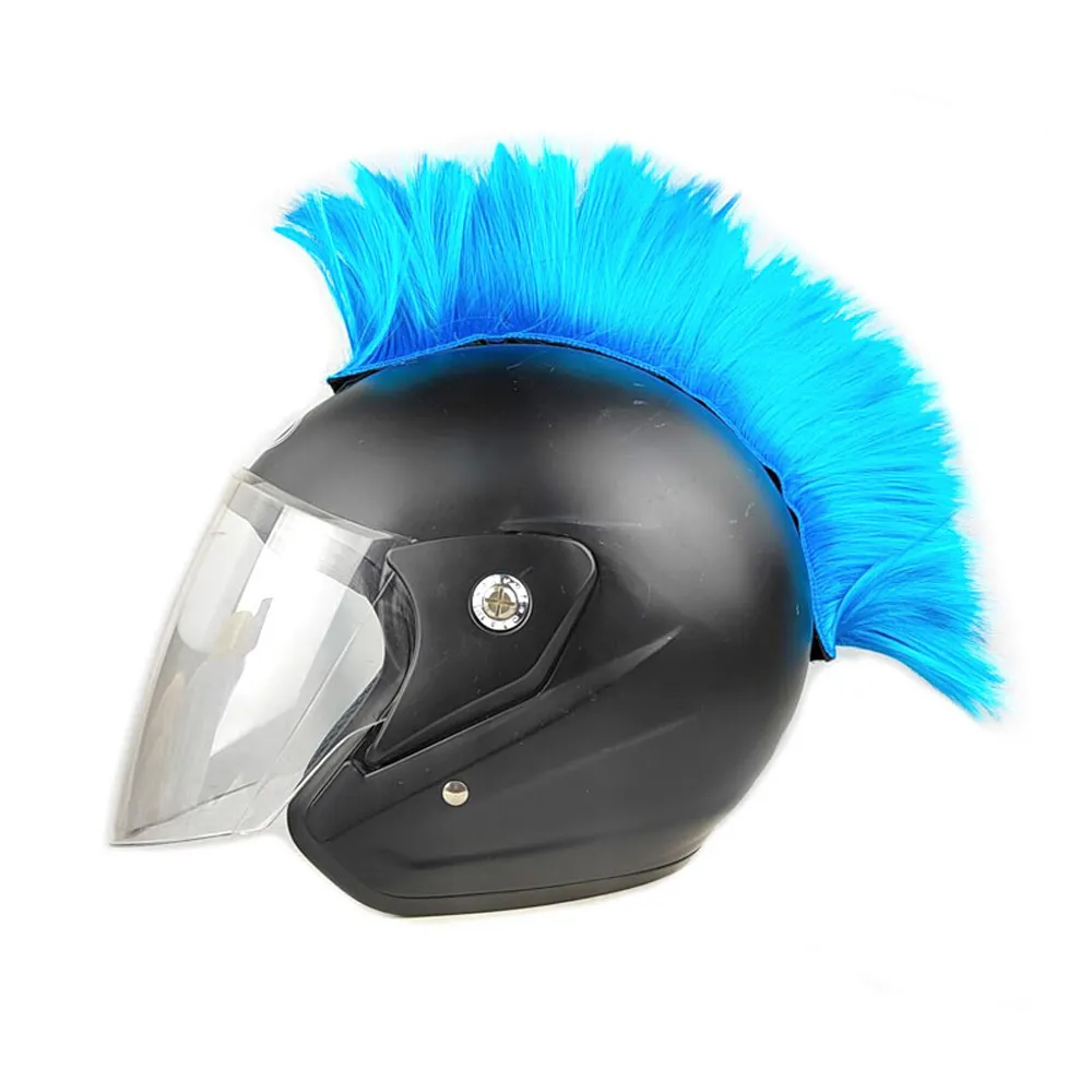 Mohawk Helmet Wig Detachable, Cuttable, Colorful Rooster Comb For ...