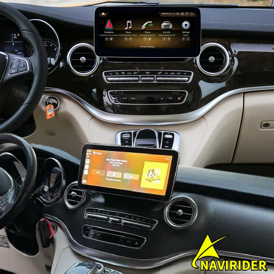 DHgate.com:Android 12.3" QLED Display Car Multimedia Player for Mercedes Benz V Class W447 V260 ...