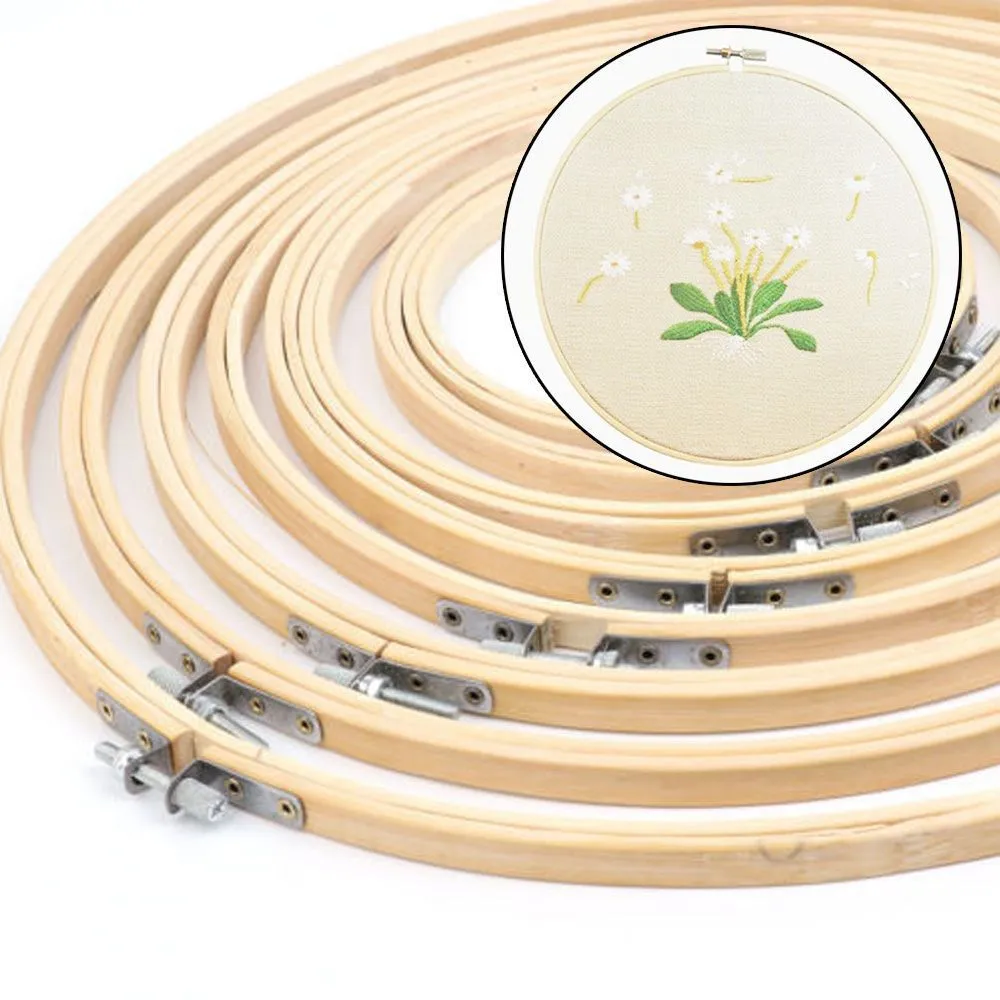 Bamboo Embroidery Hoops | 8 30cm Wooden Hoops For... From Ddmyfeb, $31. ...