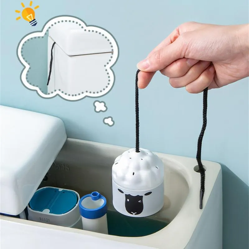 Sheep-Shaped Blue Water Toilet Cleaning Spirit Gel | Small, Effective ...
