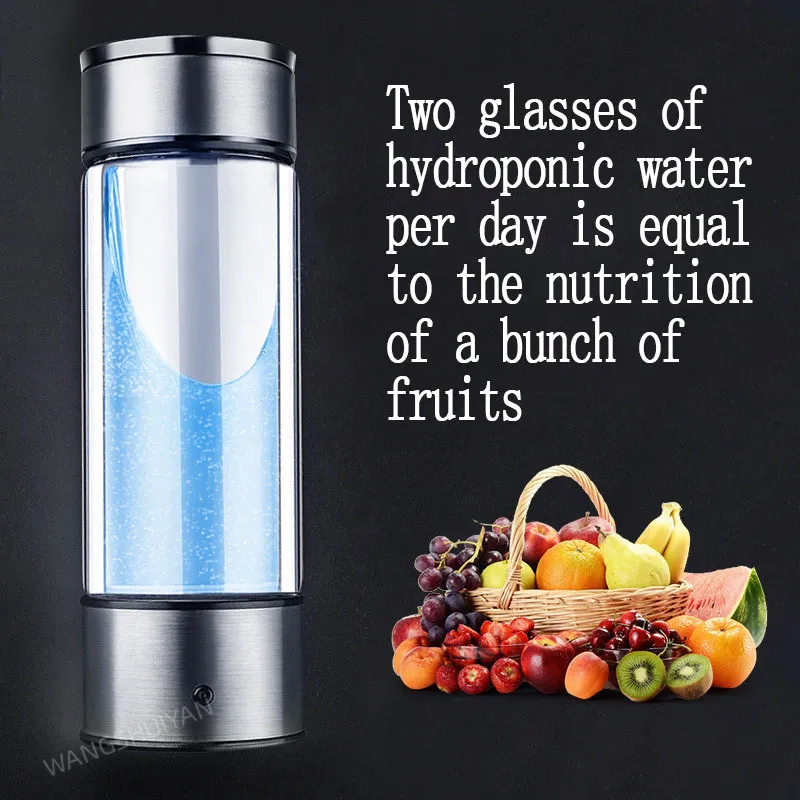 Hydrogen Water Generator: Rechargeable Portable Alkaline Maker for Pure ...