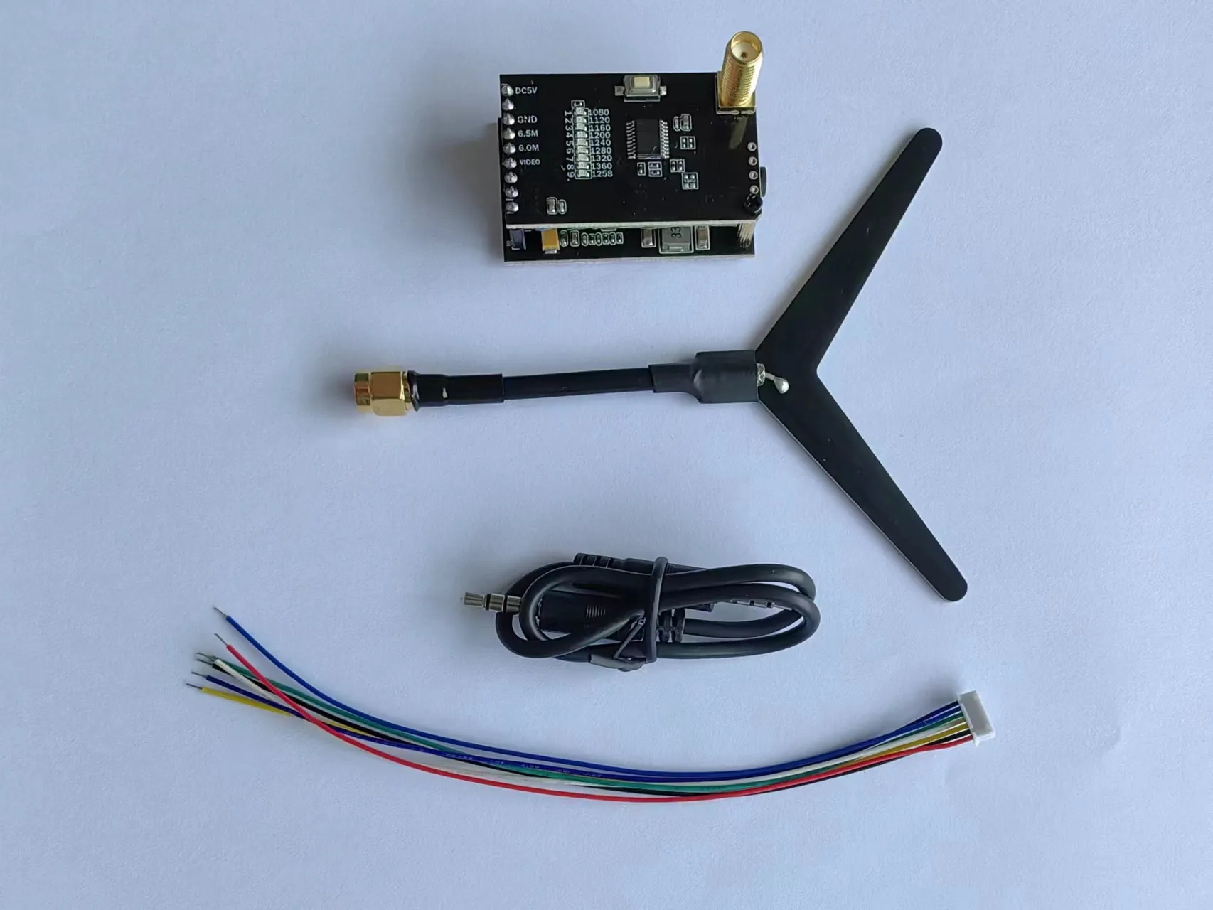 RCMOY 1.2GHz RF Transceiver Module 9CH 1060-1380MHz Composite Material ...