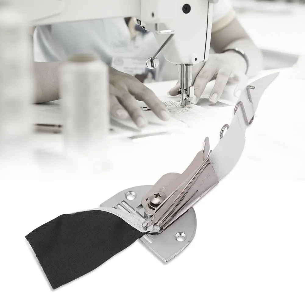 Universal Sewing Machine Foot Pedal: 5 Size Overlock Curve Edge Binding ...