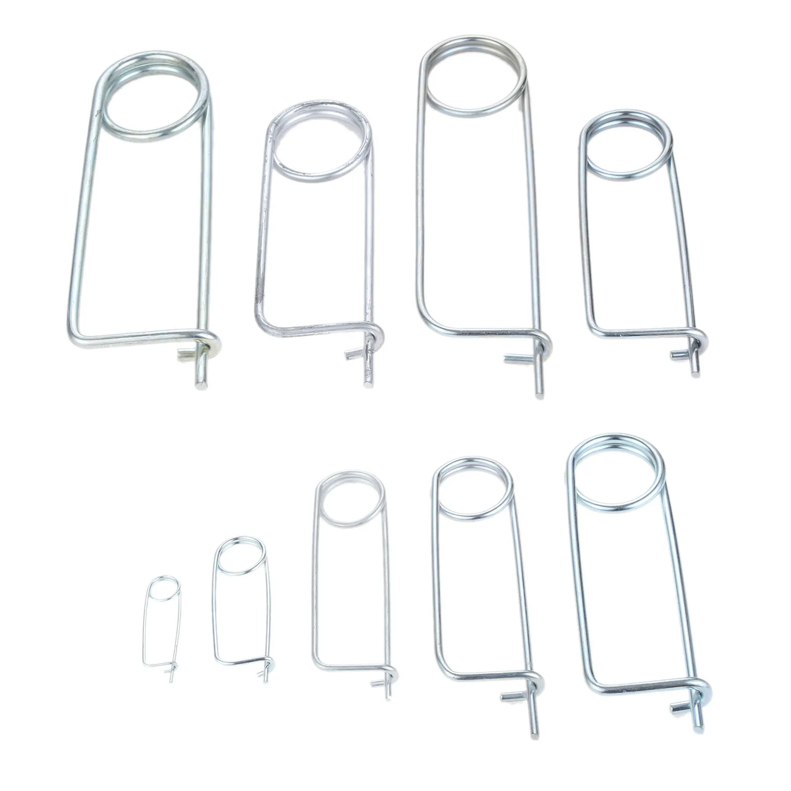 Cotter Pin Kit Steel Spring Circlip Safety Fastener Brooch Shape 15mm ...
