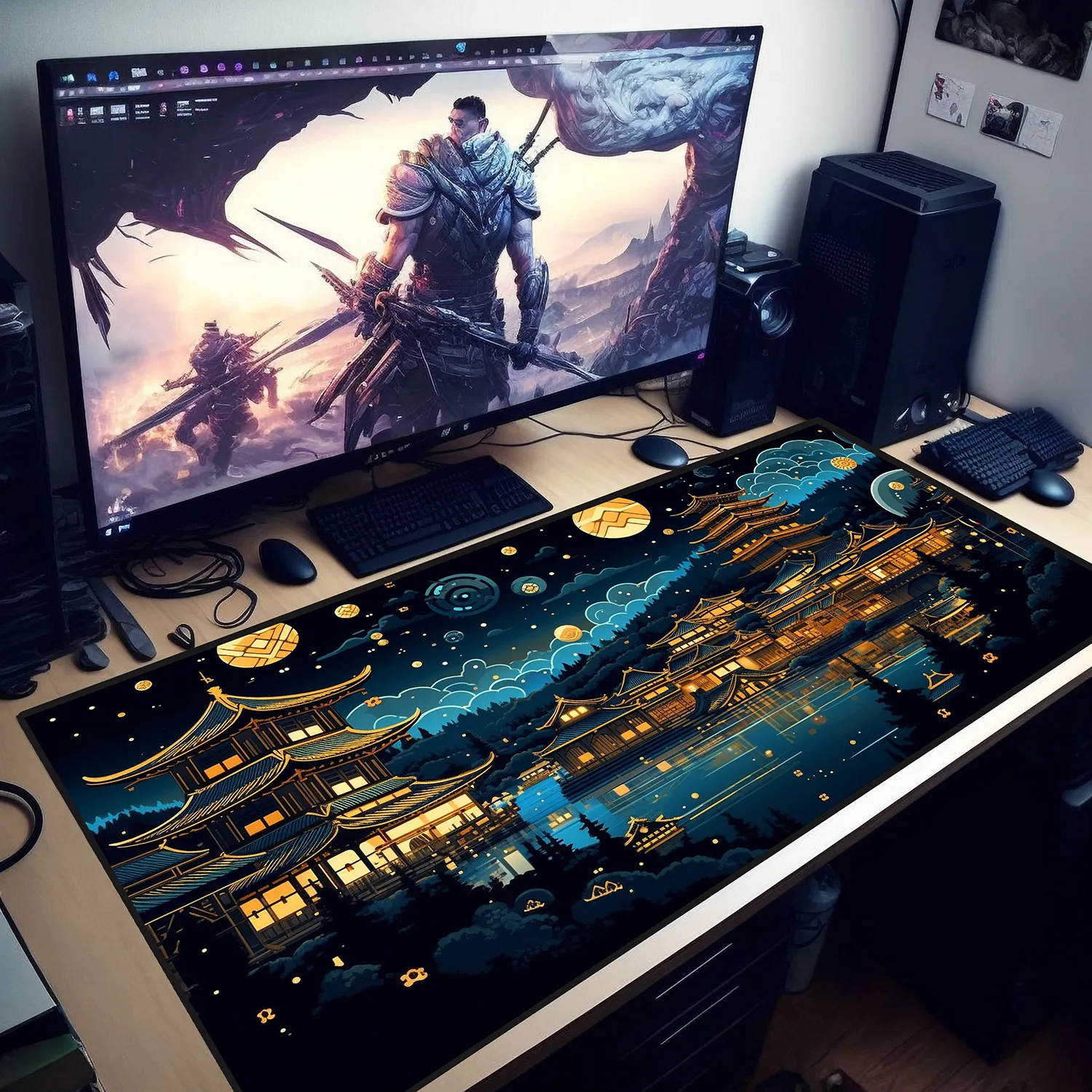 Gaming Mousepad, Computer Mouse Rug Pad: Sky Blue... From Ddmymaster ...