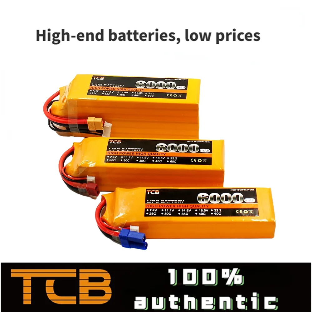 High-Capacity Lipo Battery XT60 RC Helicopter Quadcopter Car Boat Drone ...