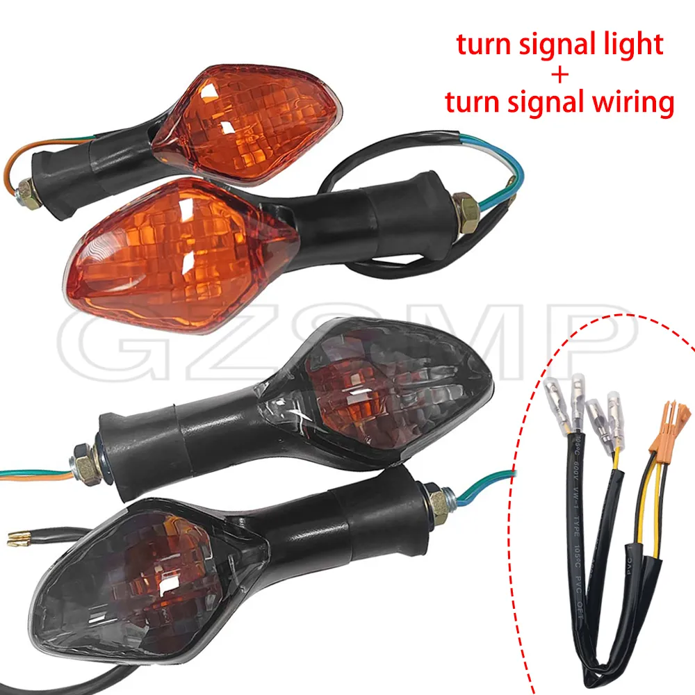 12V Motorcycle Turn Signal Wiring Light Indicator Lamp for Honda ...