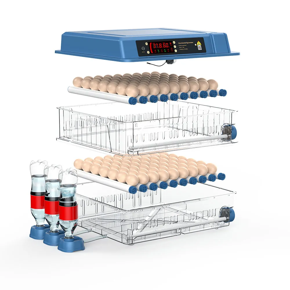 256 Egg Mini Incubator With Drawer Type, Automatic Ionic Waterbed ...