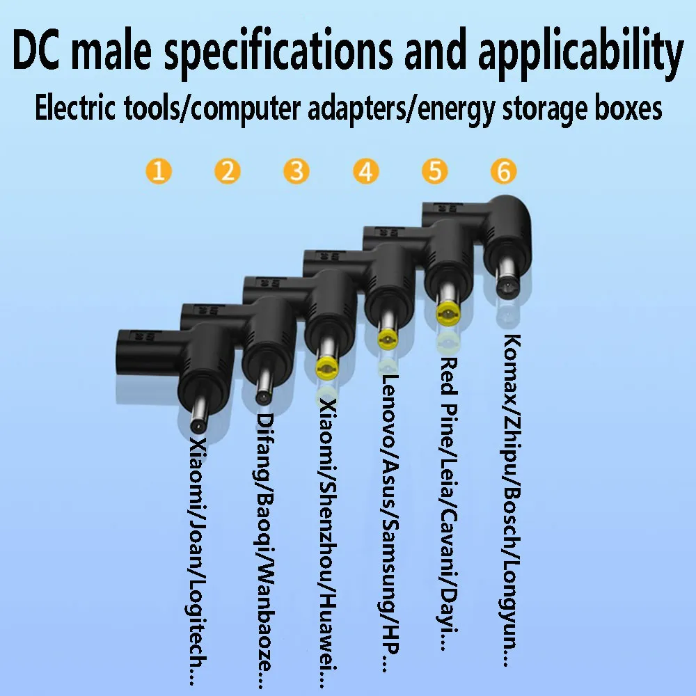 Type C to DC Jack Plug Charging Adapter USB C PD to DC Power Connector ...