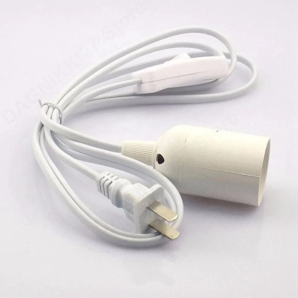 72 LED Grow Light Bulbs with E27 Socket and EU US UK Power Cable Set ...