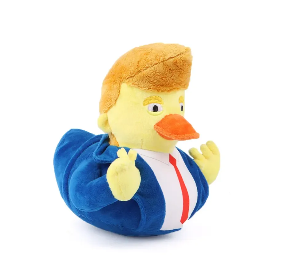 2024 Election Decorations: Creative Trump Duck Plush Toddler Suit Toy ...