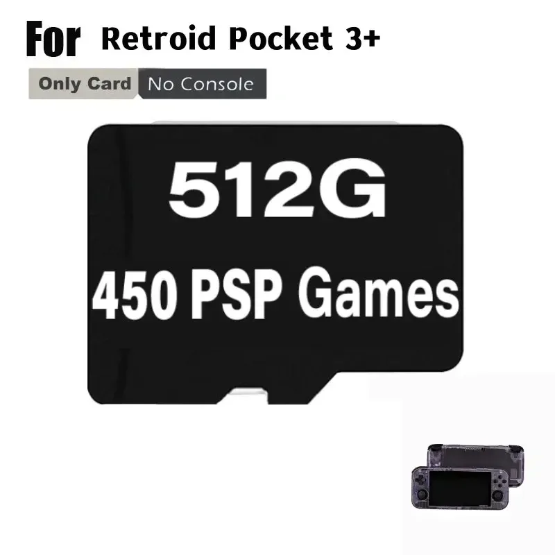 DHgate.com:Retroid Pocket 3+ 512GB Preloaded Games TF Card - 70,000 ...