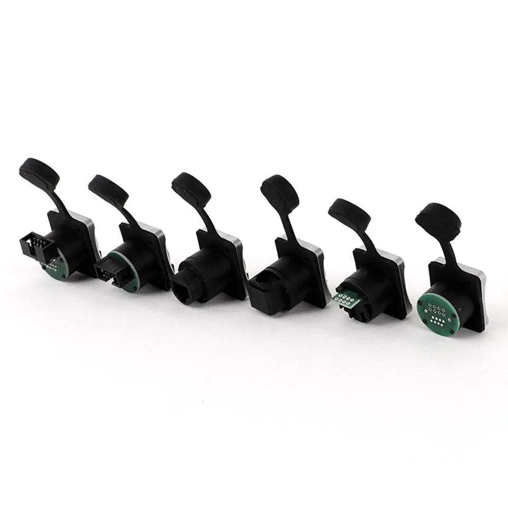 DHgate.com:IP65 Waterproof RJ45 CAT5 Ethernet PCB Network Connector ...