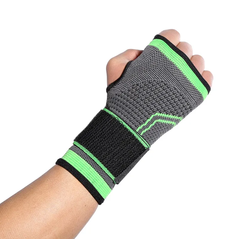 Premium Wrist Support Wrap Bandage - 1 Pack, Breathable Elastic Hand ...