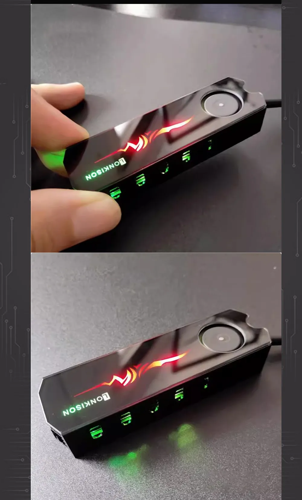 RGB M.2 SSD Heatsink Aluminum Cooler For NVME 2280 SSDs With Thermal ...