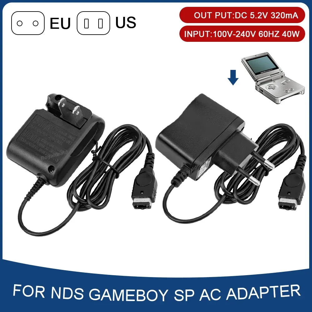 EU US Plug Home Wall Travel Charger AC Adapter For Nintend DS NDS/GBA ...