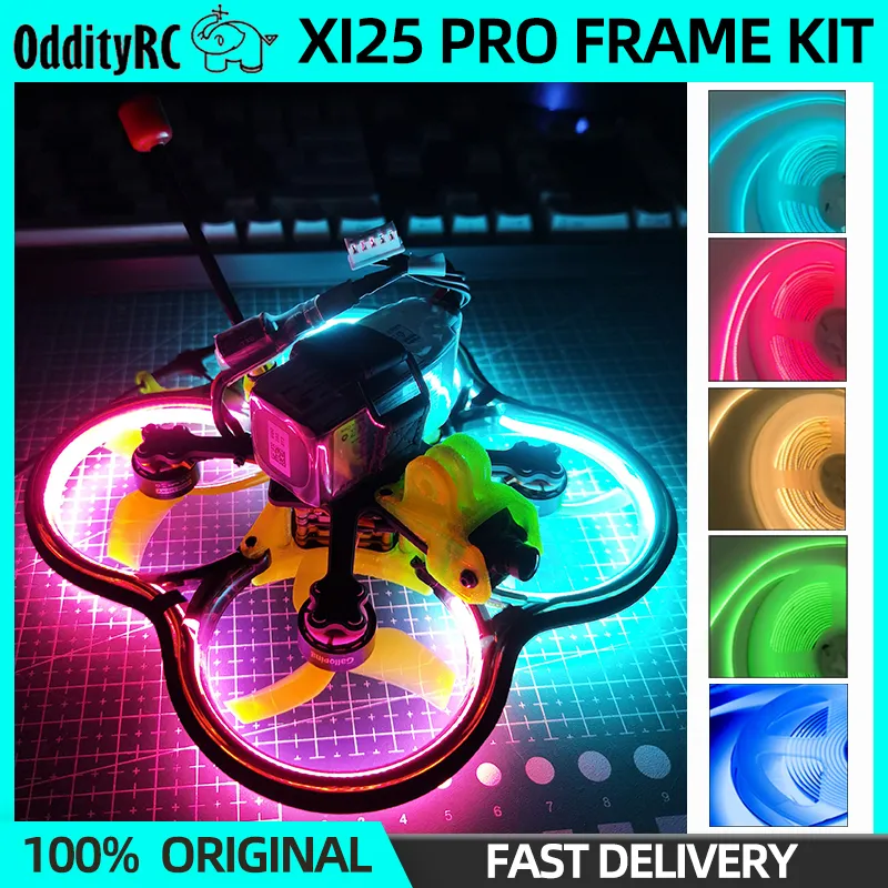 DHgate.com:FPV Drone Frame Kit 2.5inch 112mm Wheelbase - OddityRC XI25 Pro - COB LED Strip for ...