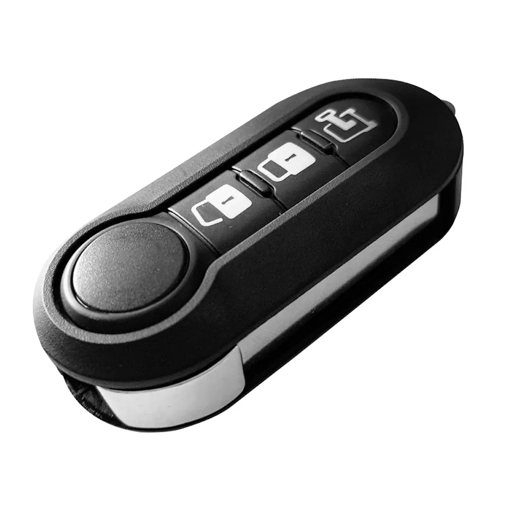 DHgate.com:XNRKEY Upgraded Flip Remote Car Key Replacement for Fiat 500 ...