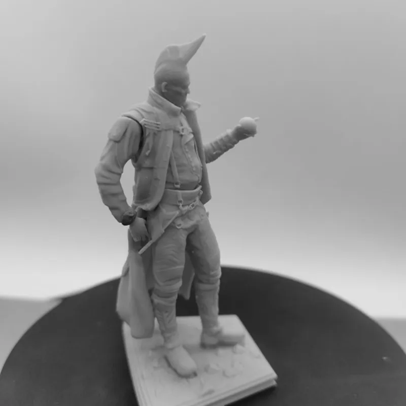 Garage Kit Figures: 1/24 Scale 75mm Miniature Model Kit - Bounty Hunter ...