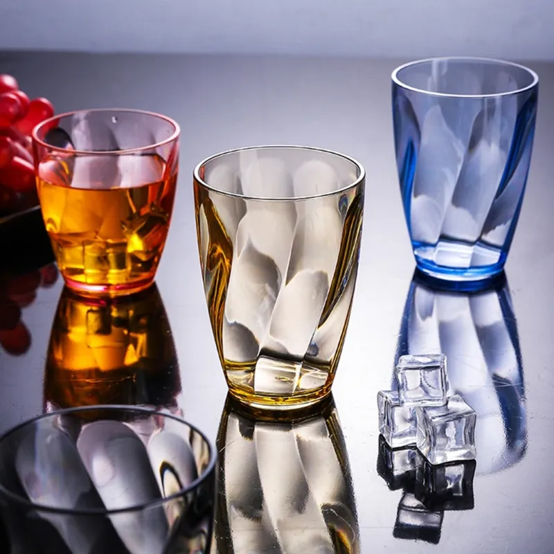 DHgate.com:Unbreakable Plastic Drinking Glasses - Set of 4, 390ml ...