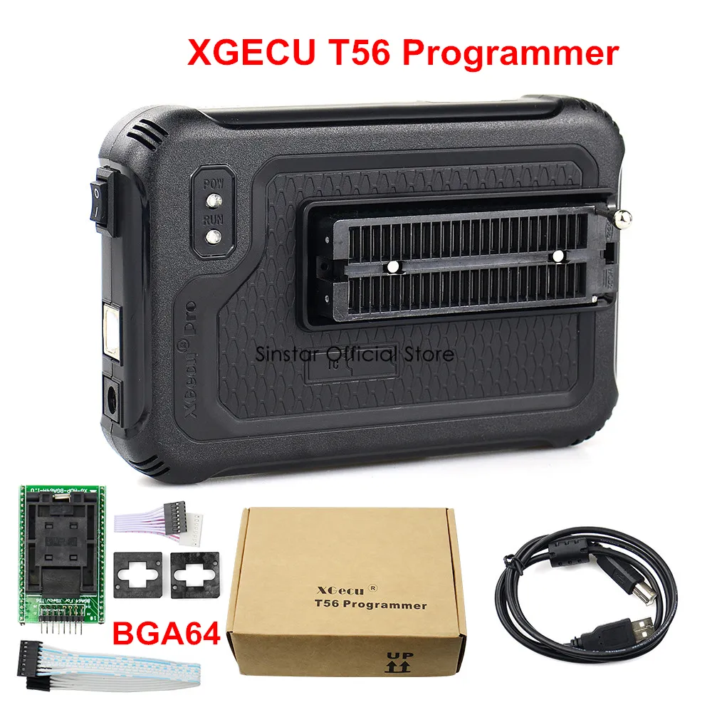 XGecu T56 python programmer with 56 Pin Drivers and ISP Support for PIC/NAND Flash - Superior to ...